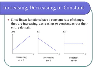 4.1 Linear Functions | PDF