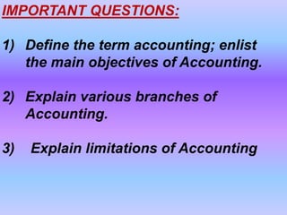 4. INTRODUCTION TO ACCOUNTING. | PPT