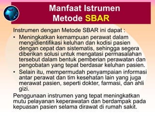 Training _Kerangka Komunikasi Efektif SBAR (Situasi, Background ...