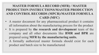 Unit 4 Document maintenance in Pharmaceutical Industry.pptx