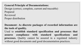 Unit 4 Document maintenance in Pharmaceutical Industry.pptx
