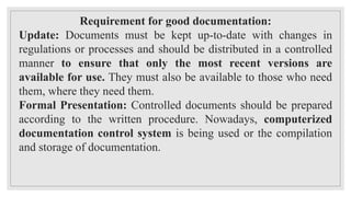 Unit 4 Document maintenance in Pharmaceutical Industry.pptx