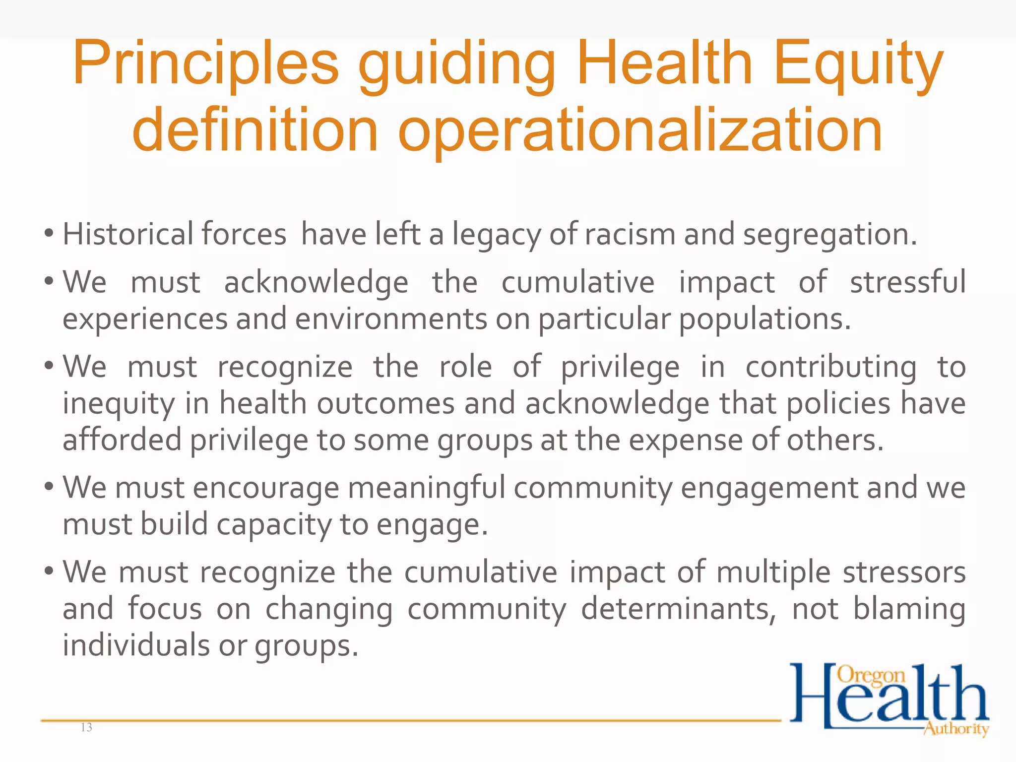 4. Presentation on Health Equity.ppt | Debated Sensitive Social Issues ...