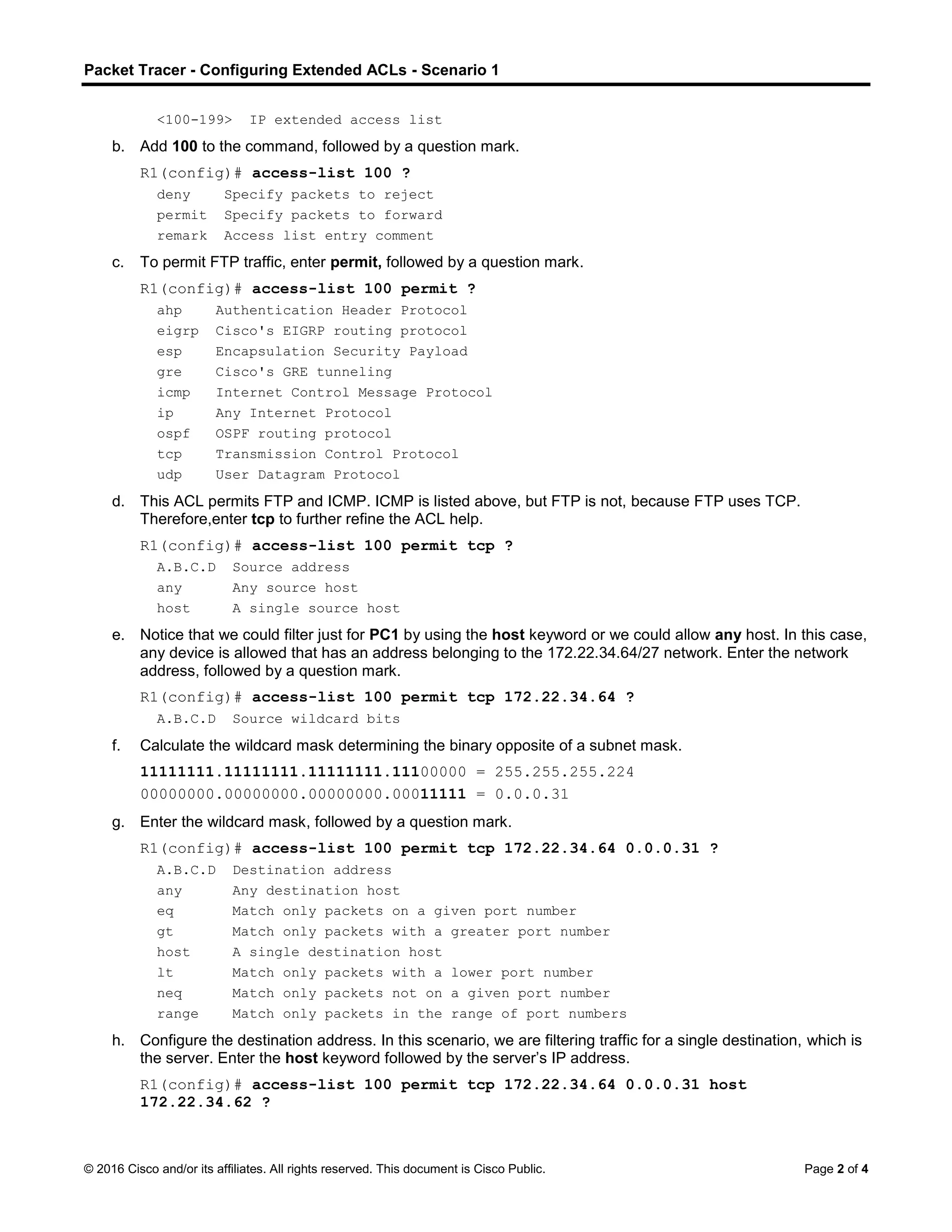 4.1.1.10 Packet Tracer - Configuring Extended ACLs Scenario 1.pdf