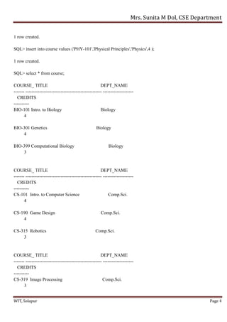 4. DML.pdf | Databases | Computer Software and Applications