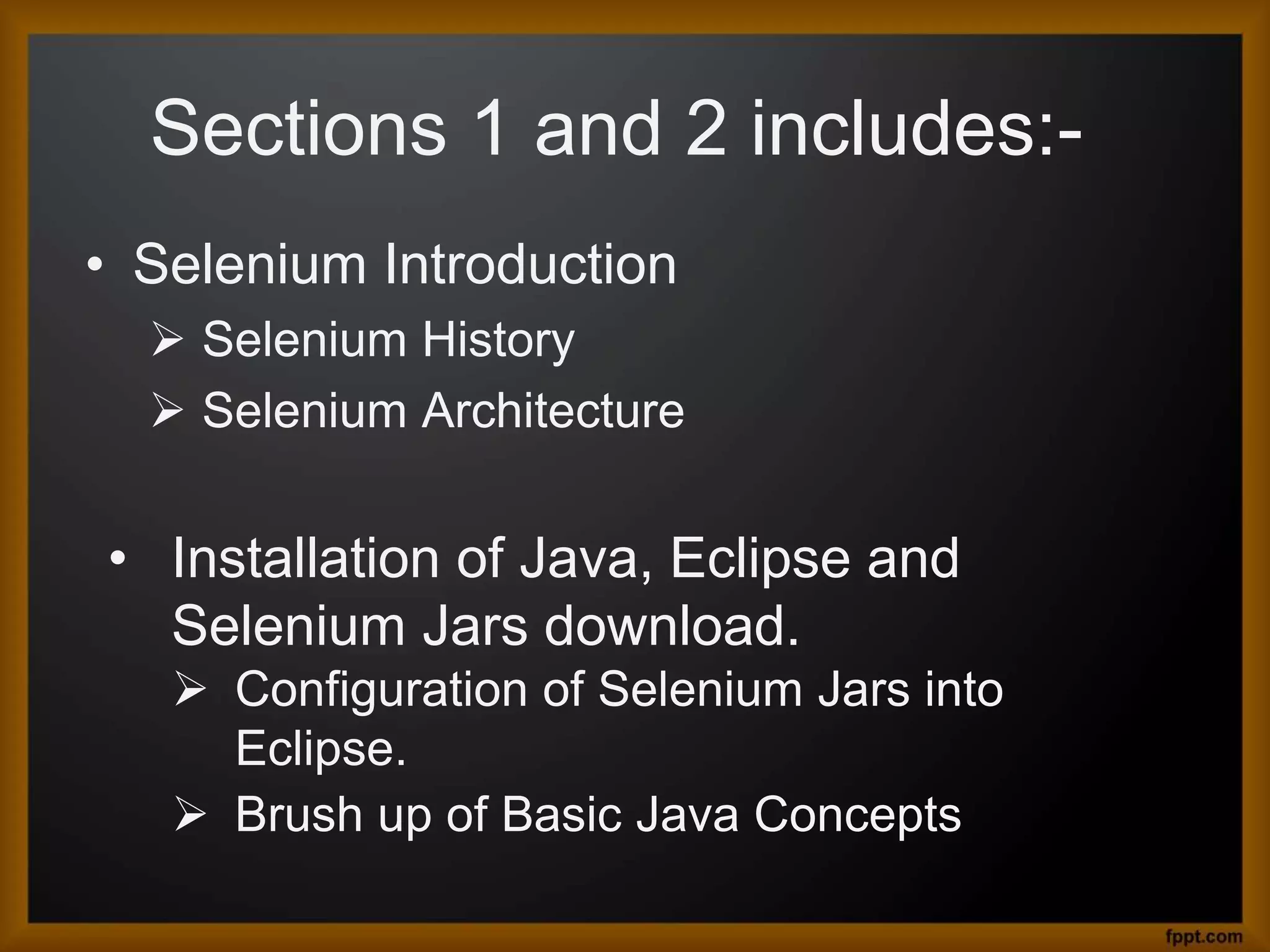 4.1 Selenium_Course_Content.ppt