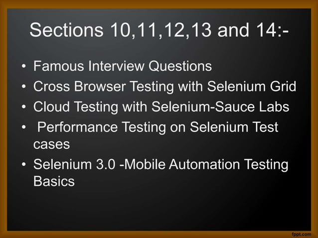 4.1 Selenium_Course_Content.ppt