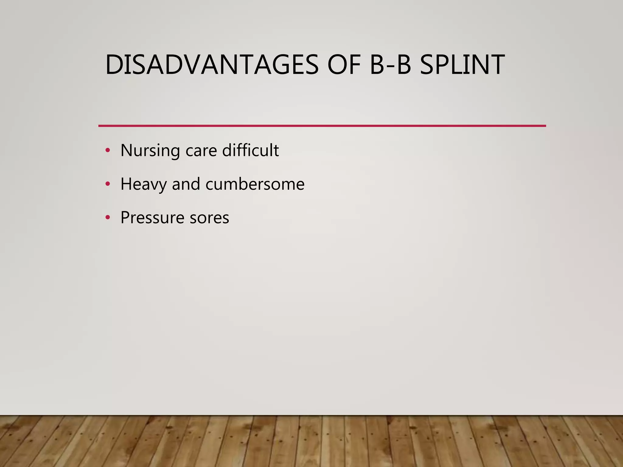 TRACTION,SPLINTS AND PLASTER OF PARIS | PPTX