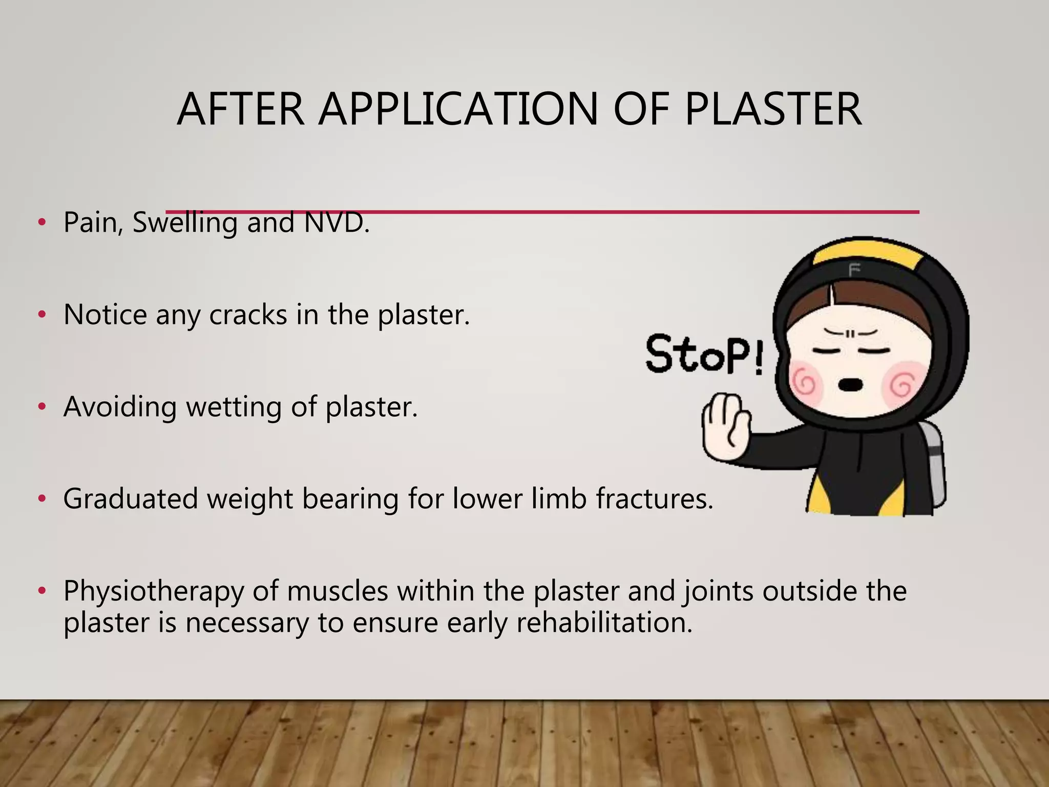 TRACTION,SPLINTS AND PLASTER OF PARIS | PPTX