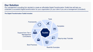 Digital Transformation Toolkit - Overview and Approach | PPTX