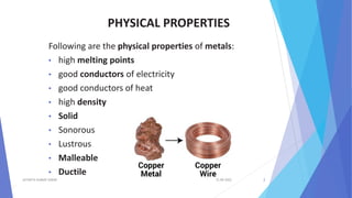 4. Properties of Metals | PDF