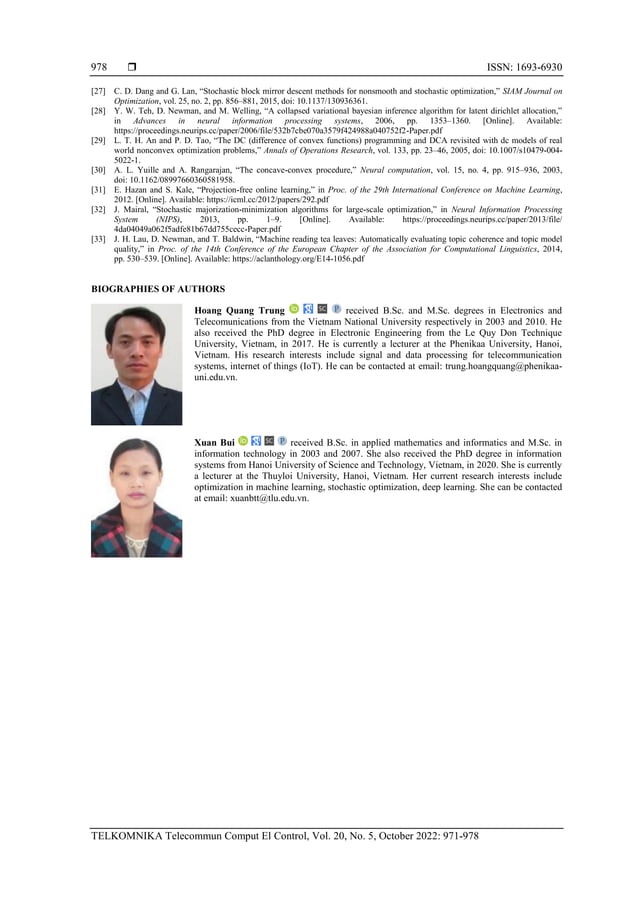A Stochastic Algorithm For Solving The Posterior Inference Problem In