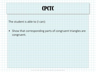 4.4 CPCTC | PDF