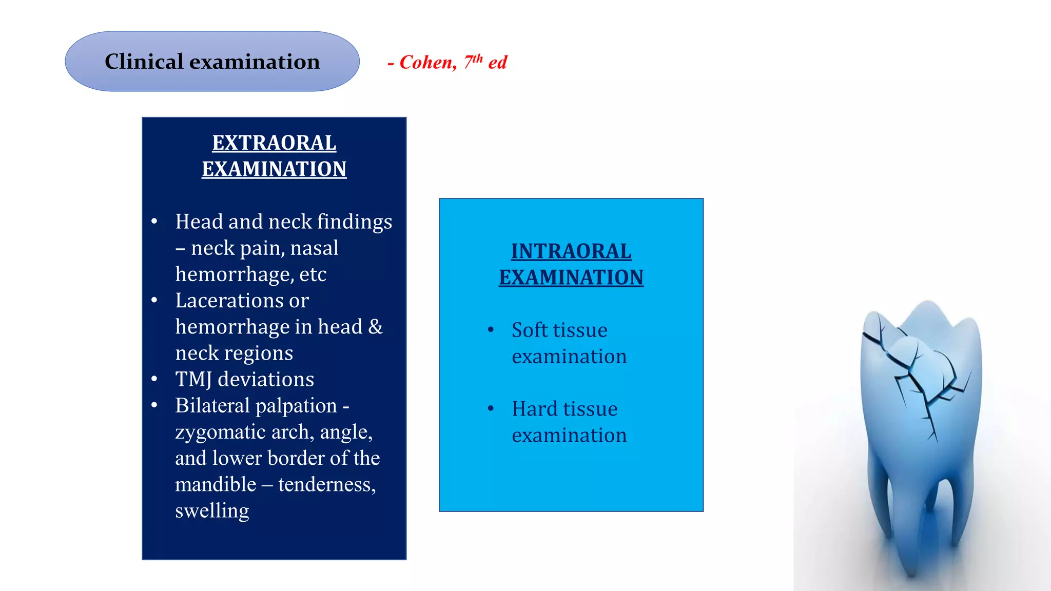 DENTAL TRAUMATIC INJURIES | PPTX