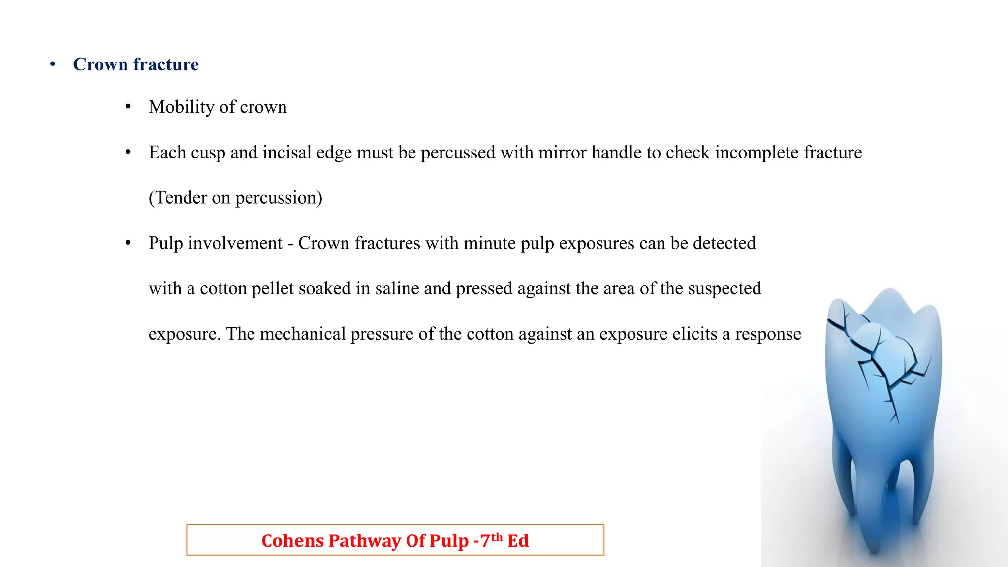 DENTAL TRAUMATIC INJURIES | PPTX