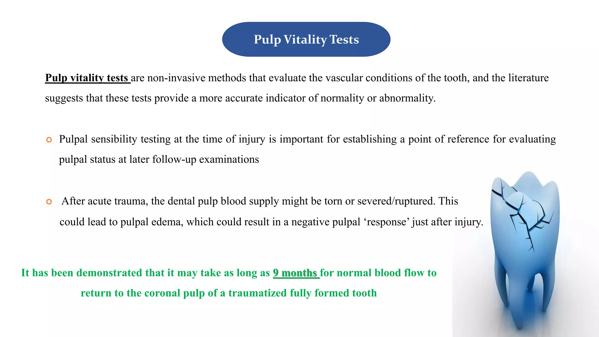 DENTAL TRAUMATIC INJURIES | PPTX