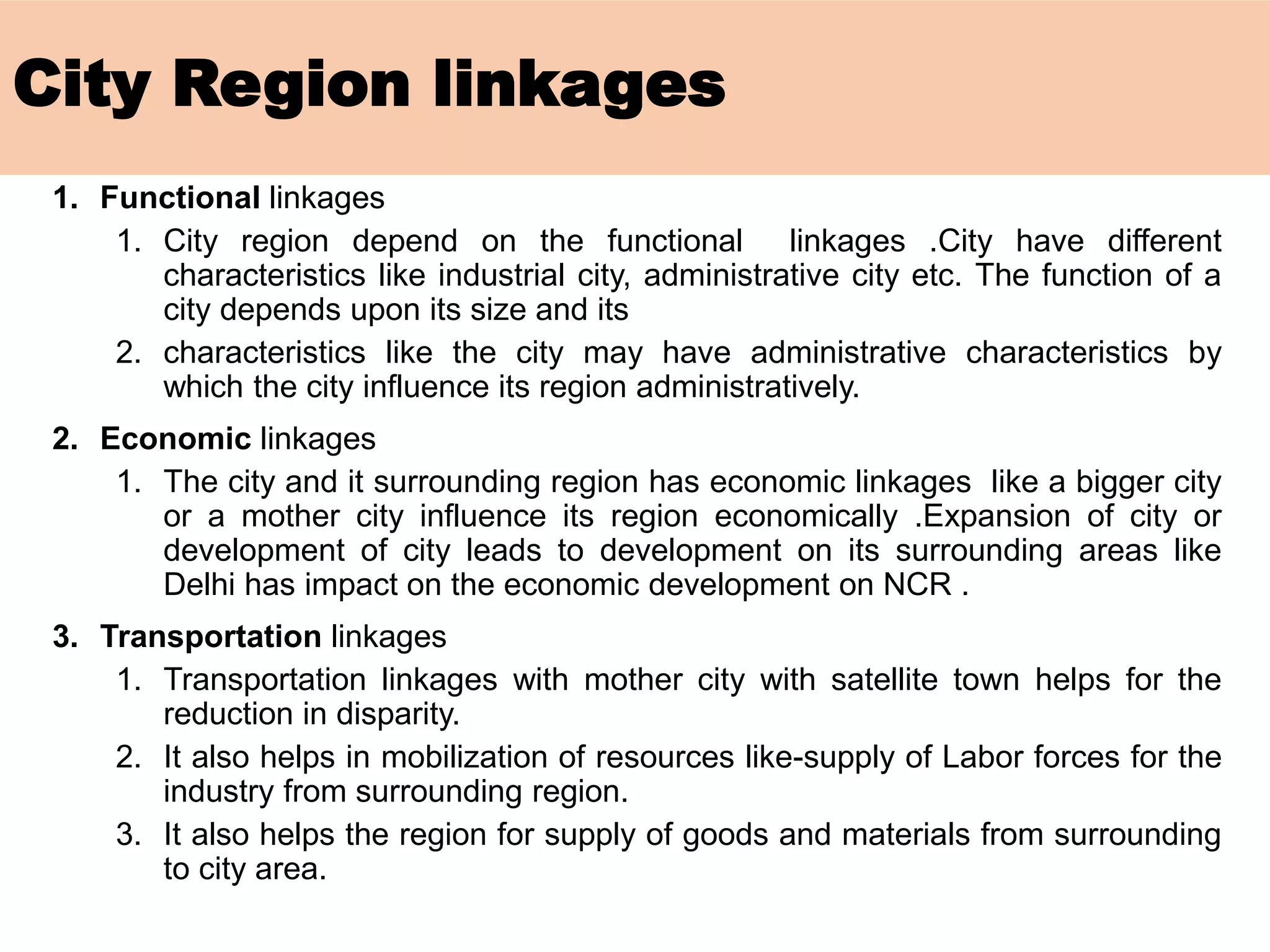 Region and Urban-Periphery | PDF