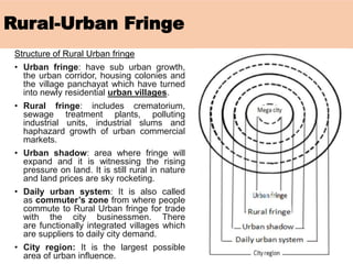 Region and Urban-Periphery | PDF