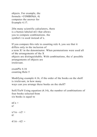 4.5 Counting rules 4-1Use the POWER(k, n) worksheet fun.docx