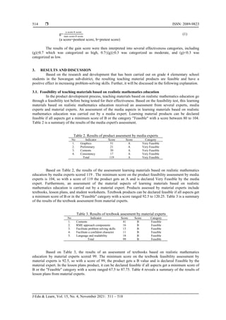 Realistic mathematics education: An approach to improve problem solving ability in primary ...