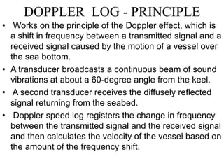 4. MARINE SPEED LOGS.ppt