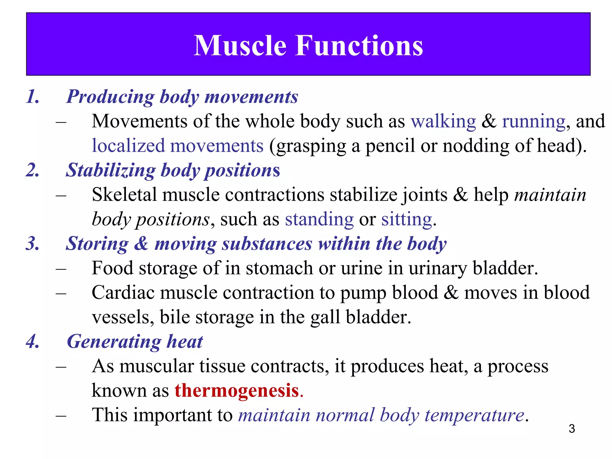 Unit Three - Excitable Tissues (Muscle).ppt