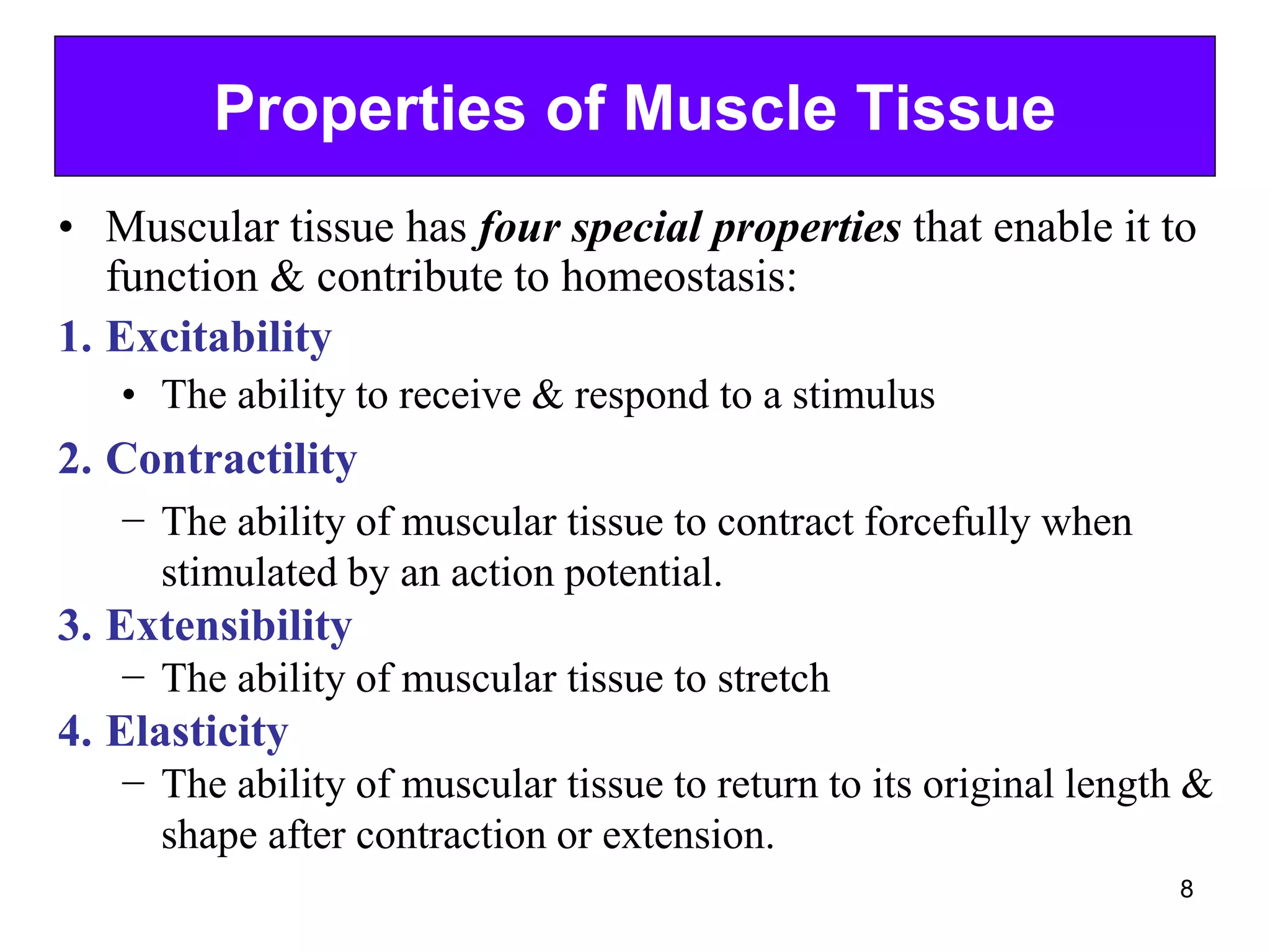 Unit Three - Excitable Tissues (Muscle).ppt