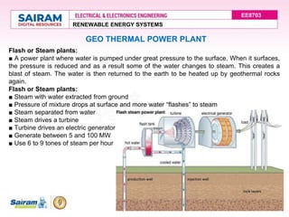 4.3 - GEO THERMAL Basics, Direct Use, Geothermal Electricity.pptx