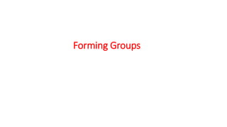 4. Forming groups in a Multi-grade classroom | PPTX