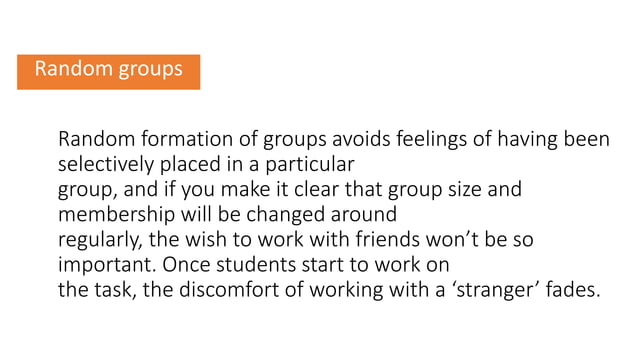 4. Forming groups in a Multi-grade classroom | PPTX