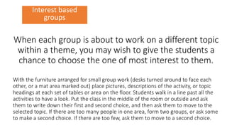 4. Forming groups in a Multi-grade classroom | PPTX