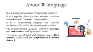 BIG DATA ANALYTICS USING R | PPTX