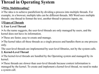 Process & Thread Management | PDF