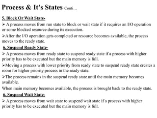 Process & Thread Management | PDF