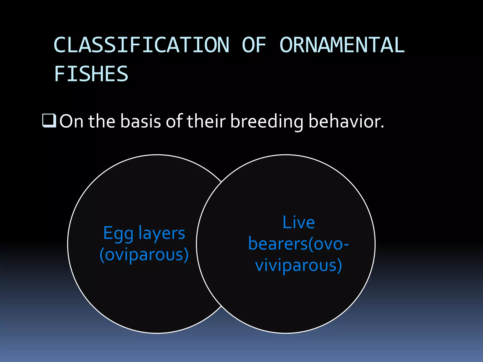 BREEDING SYSYTEM OF ORNAMENTAL FISH KEEPING 00607KD | PDF