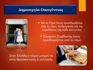 Ο θεσμός της Οικογένειας | PPTX