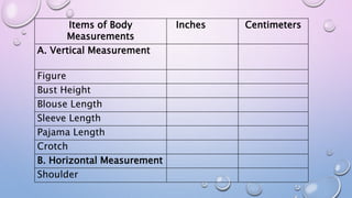 4. Take Client's Body Measurement.pptx