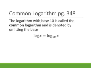 4.3 Logarithmic Functions.pptx