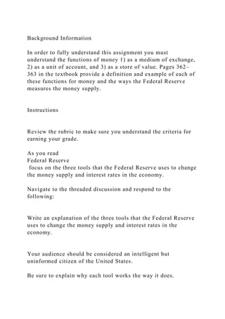 4.2 Discussion Federal Reserve ToolsGetting Started.docx