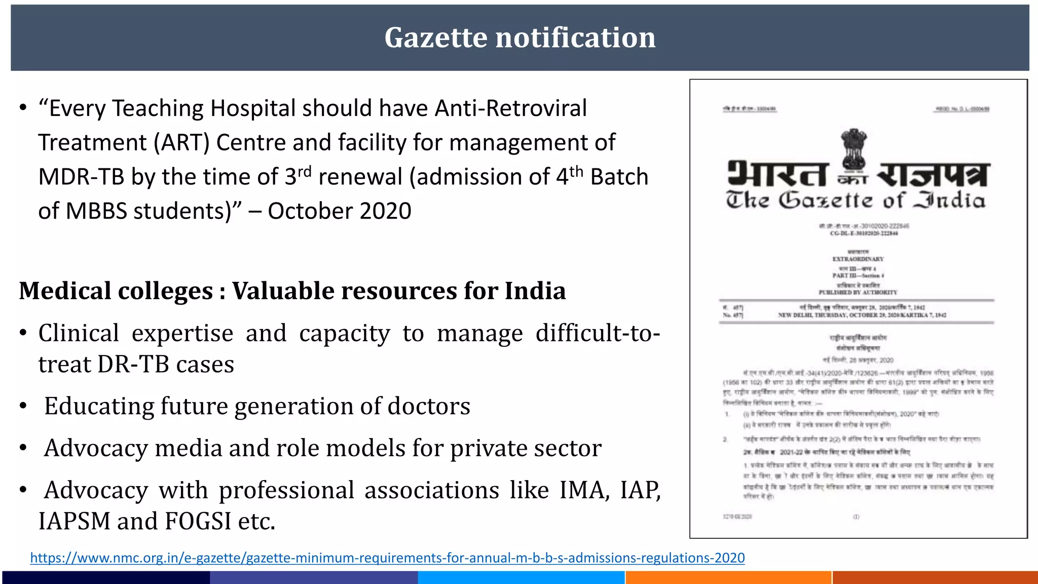 Establishment and responsibilities of DR-TB centers | PPTX