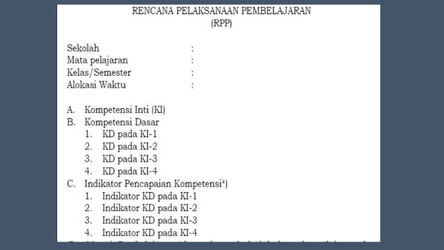 PENYUSUNAN RPP | PPTX
