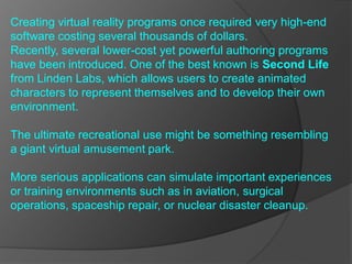 Specialized Application.pdf | Computer Animation | Computer Software and Applications