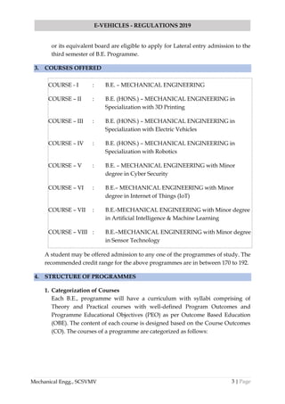4.-MECH-E-Vehicles-Curriculam-and-syllabus-R2018-Final-1.pdf | Undergraduate Education | College ...
