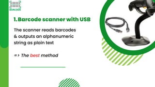 Barcode to PC: 3 Effective Ways to Scan Barcodes on Your PC | PDF