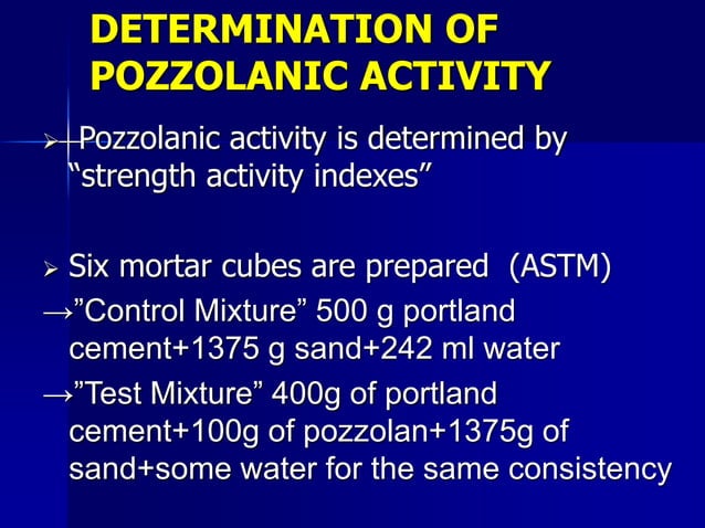 4. pozzolans.ppt | Chemistry | Science