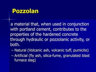 4. pozzolans.ppt