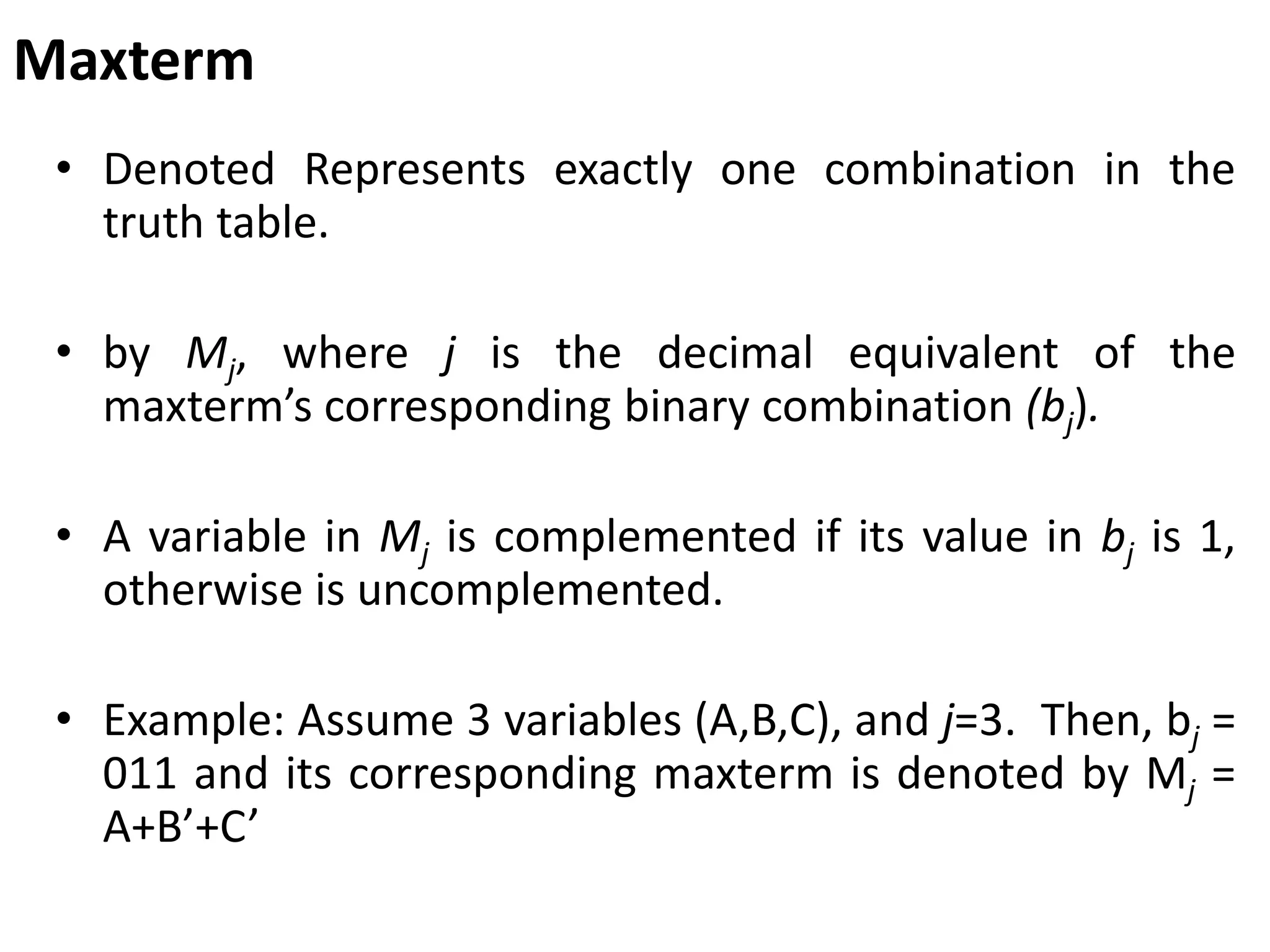 4 Boolean Function And Their Representationpptx