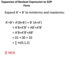 4. Boolean Function and Their Representation.pptx