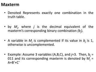 4. Boolean Function and Their Representation.pptx