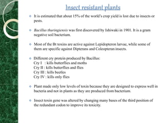 4. Applications of Biotechnology in Agriculture-II.pptx